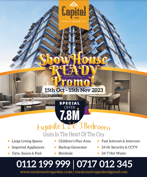 Capital Rise Apartments Kilimani - Real Developer's website